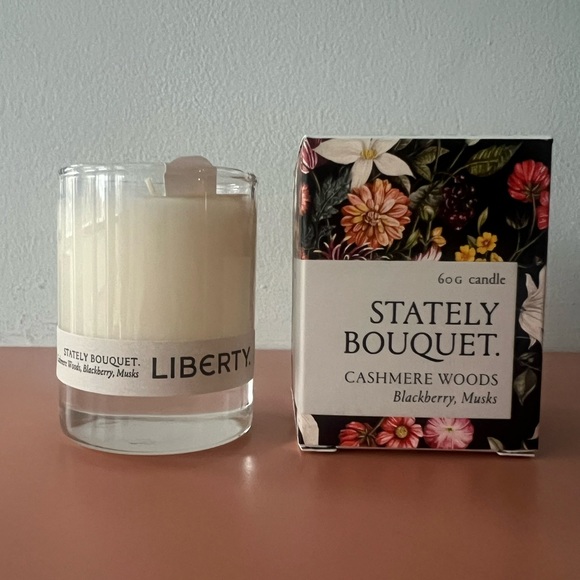 Liberty of London | Accents | Liberty London Stately Bouquet 6g Candle Cashmere Woods Bnib ...